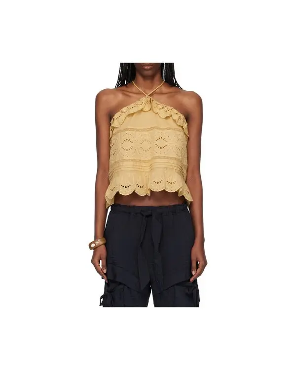 Isabel Marant Étoile Prisha" Floral Lace Top