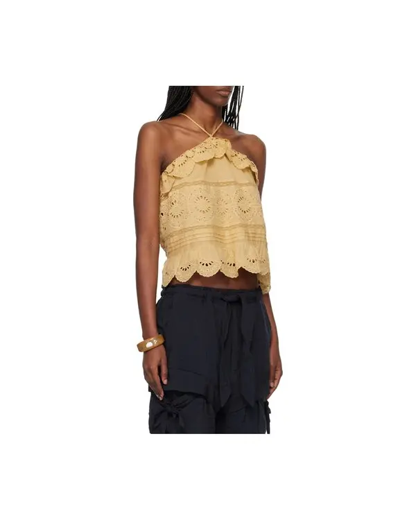 Isabel Marant Étoile Prisha" Floral Lace Top