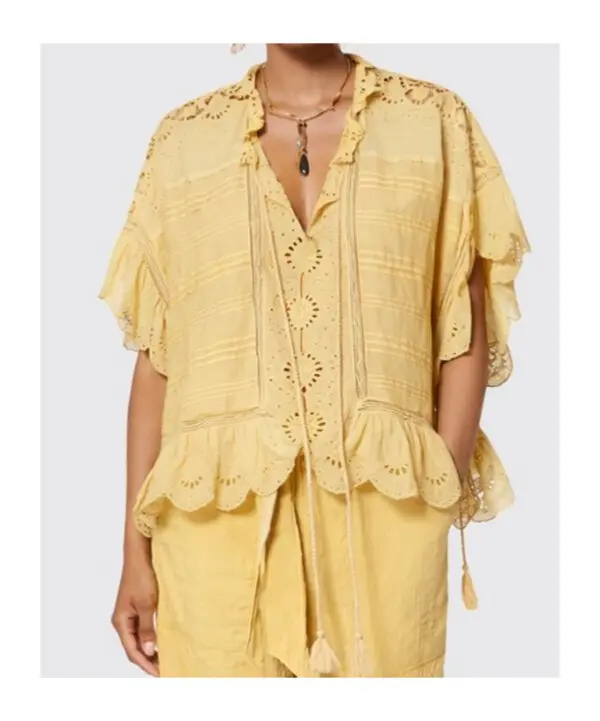 Isabel Marant Étoile Prisha" Floral Lace Top