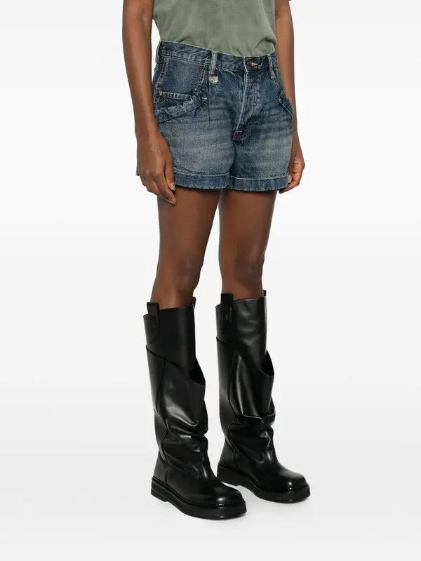 R13 Denim Shorts