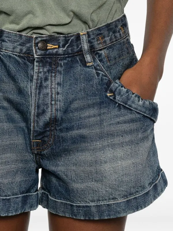 R13 Denim Shorts