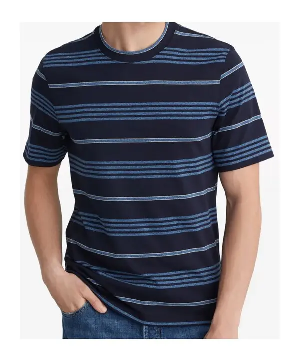 Brunello Cucinelli Striped Cotton T-shirt - Black
