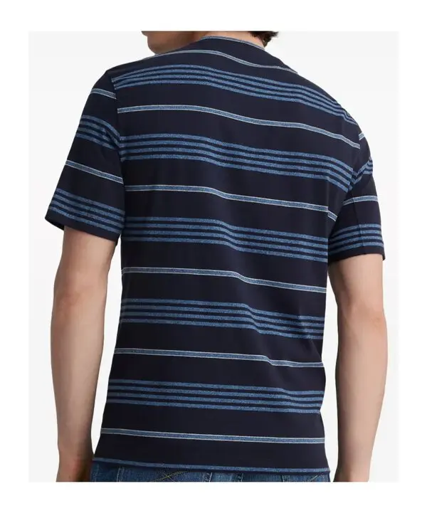 Brunello Cucinelli Striped Cotton T-shirt - Black