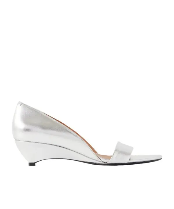 JIL SANDER Wedge Sandals - White