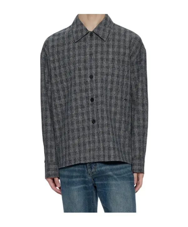 WOOYOUNGMI Checked Pattern Shirt