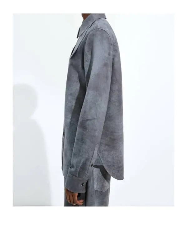 Bottega Veneta Cloudy Suede Shirt