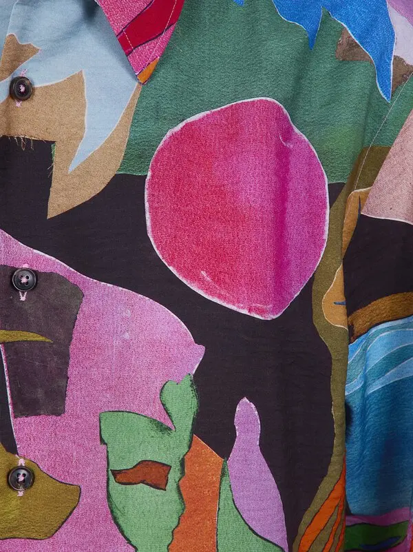 Paul Smith River Collage Printed Shirt