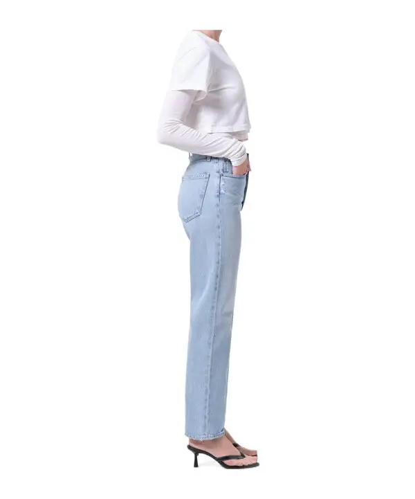 AGOLDE 90's Pinch Waist High Rise Straight Leg Jeans