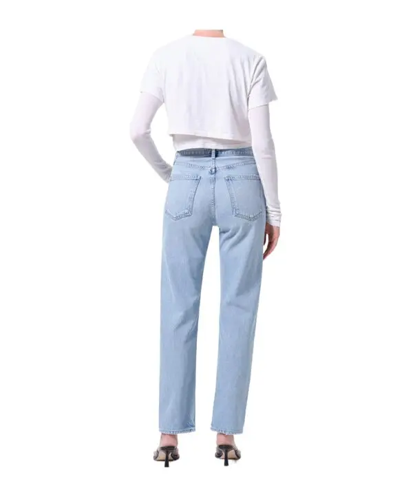 AGOLDE 90's Pinch Waist High Rise Straight Leg Jeans