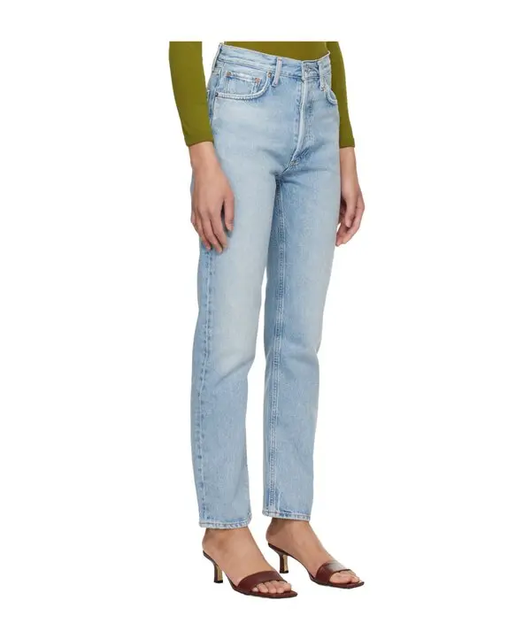 AGOLDE 90's Pinch Waist High Rise Straight Leg Jeans