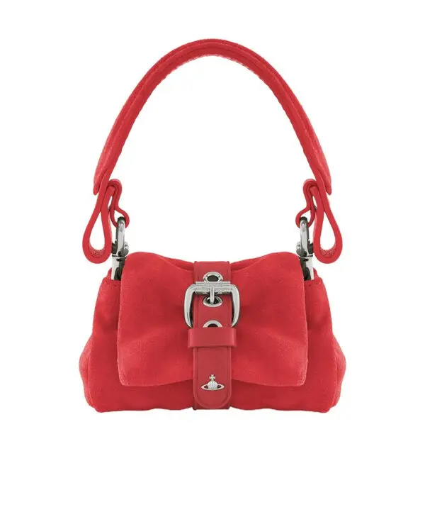 VIVIENNE WESTWOOD Hazel Treasure Charm Handbag - Coral