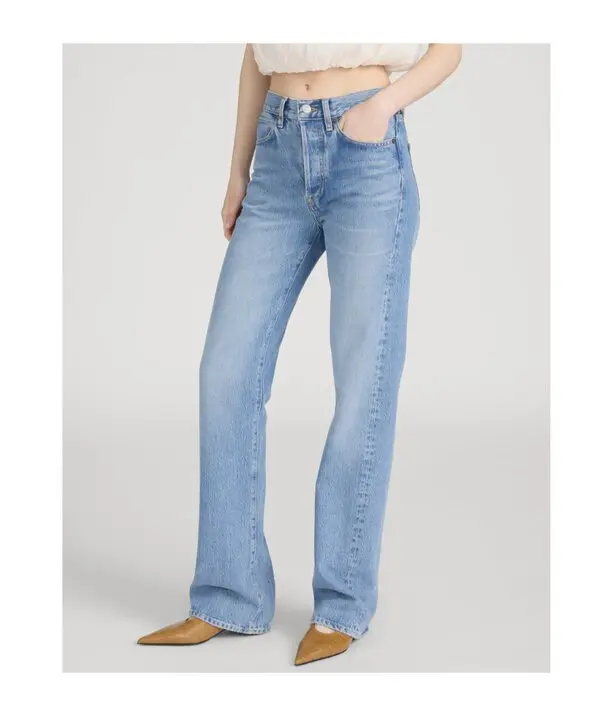 FRAME The Vertical Straight-leg Jeans