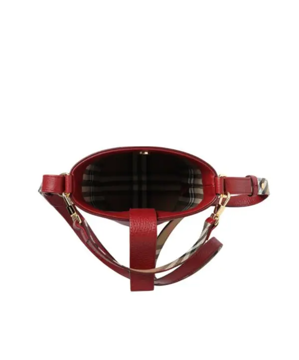 Burberry Leather Bucket Bag