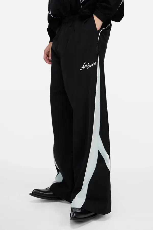 Acne Studios Organic Cotton Paneled Trousers