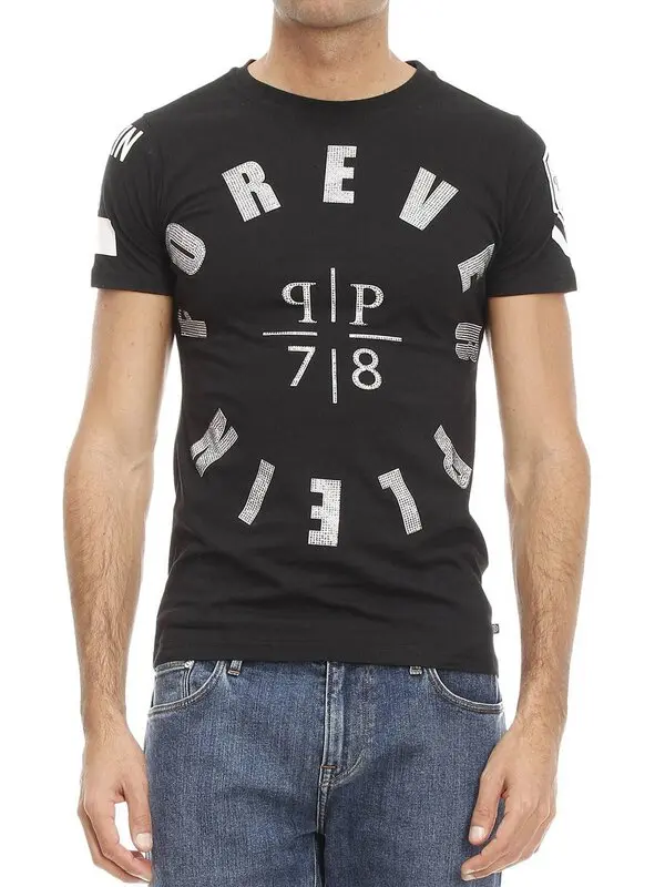 Philipp Plein Round-necked Logo T-shirt