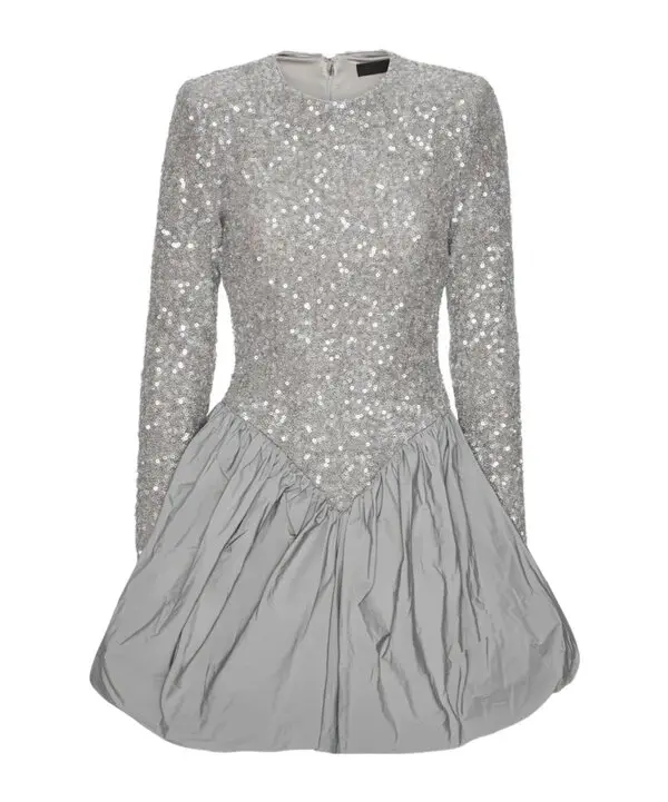 ROTATE BY BIRGER CHRISTENSEN Sequin-embellished Mini Dress