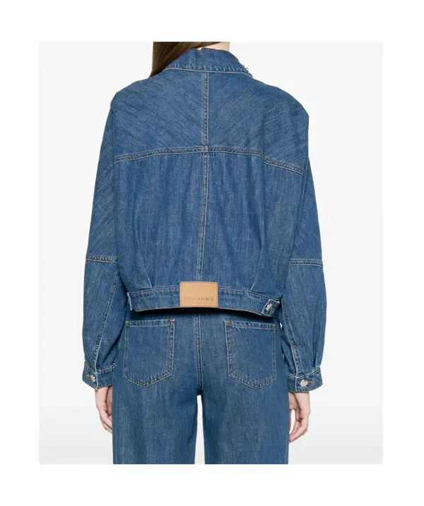 ERMANNO FIRENZE Embellished Denim Jacket