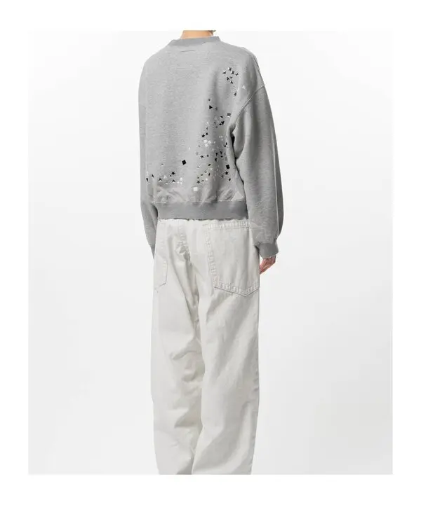 Mihara Yasuhiro Embellished Crewneck Sweatshirt - Grey