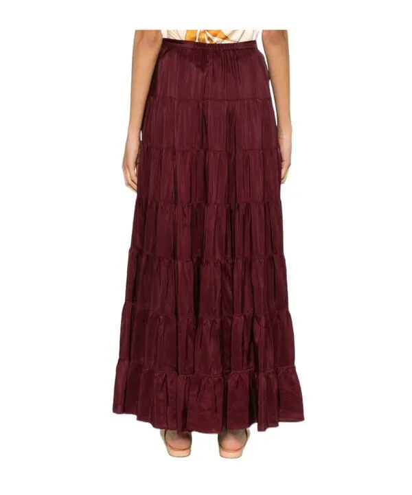 FORTE_FORTE Tiered Maxi Skirt