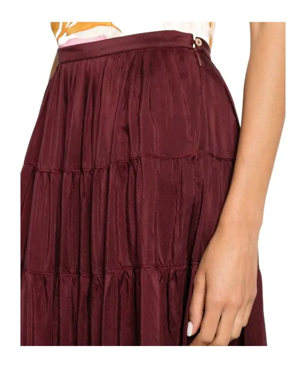 FORTE_FORTE Tiered Maxi Skirt