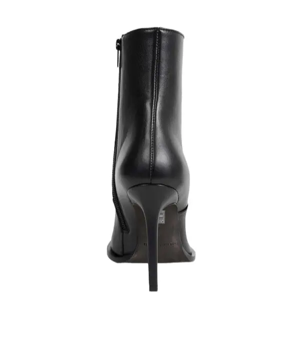 ANN DEMEULEMEESTER Leather Stiletto Heel Boots