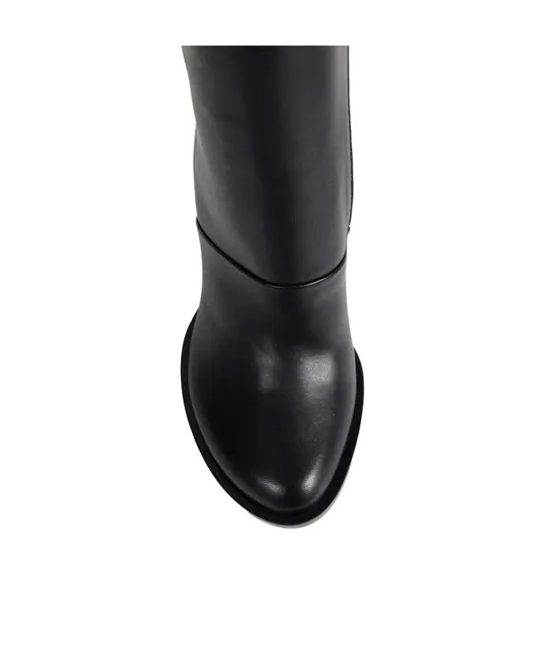 ANN DEMEULEMEESTER Leather Stiletto Heel Boots