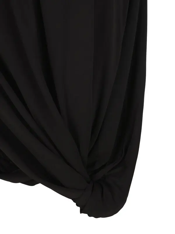 Loewe Sleeveless Draped Asymmetric Tank Dress