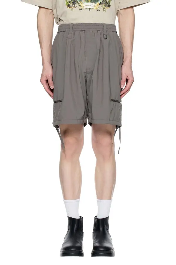 WOOYOUNGMI Zip Detail Cargo Shorts