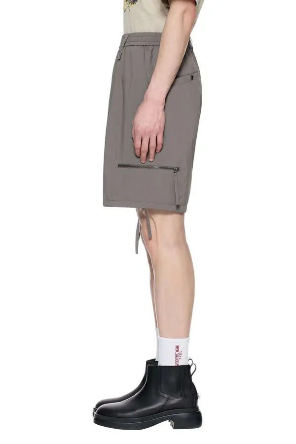 WOOYOUNGMI Zip Detail Cargo Shorts