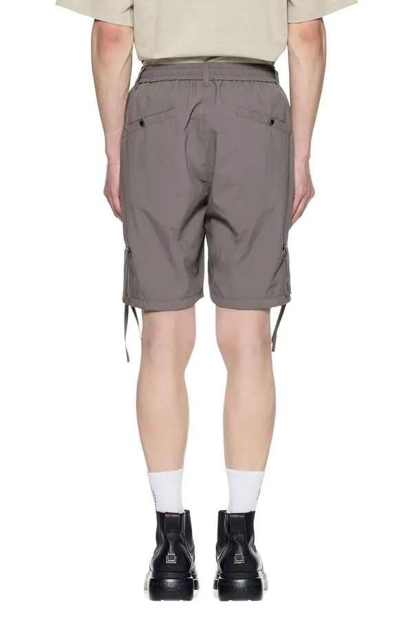 WOOYOUNGMI Zip Detail Cargo Shorts