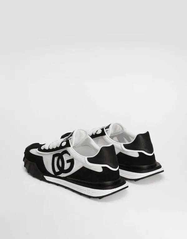 Dolce & Gabbana Logo Patch Low-top Sneakers - Black