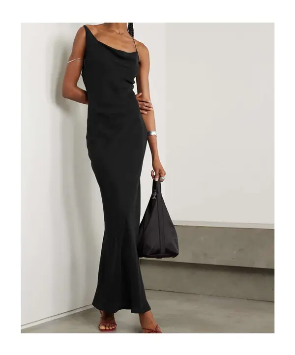 ST. AGNI Asymmetrical Maxi Skirt