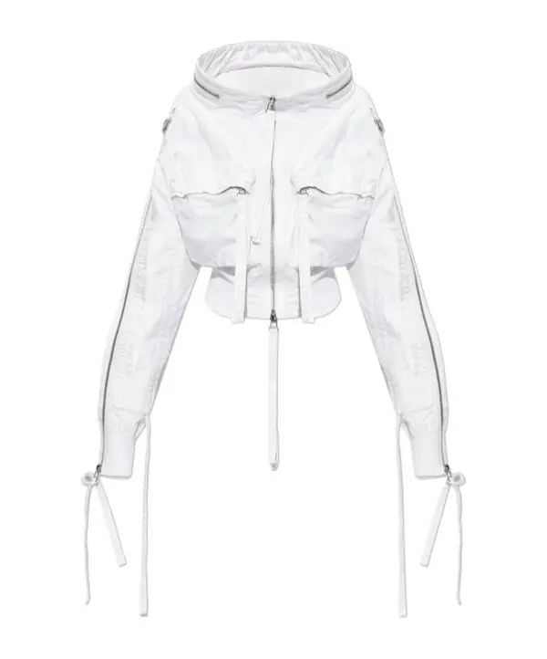 Dsquared2 Multi-pocket Zip Jacket - White
