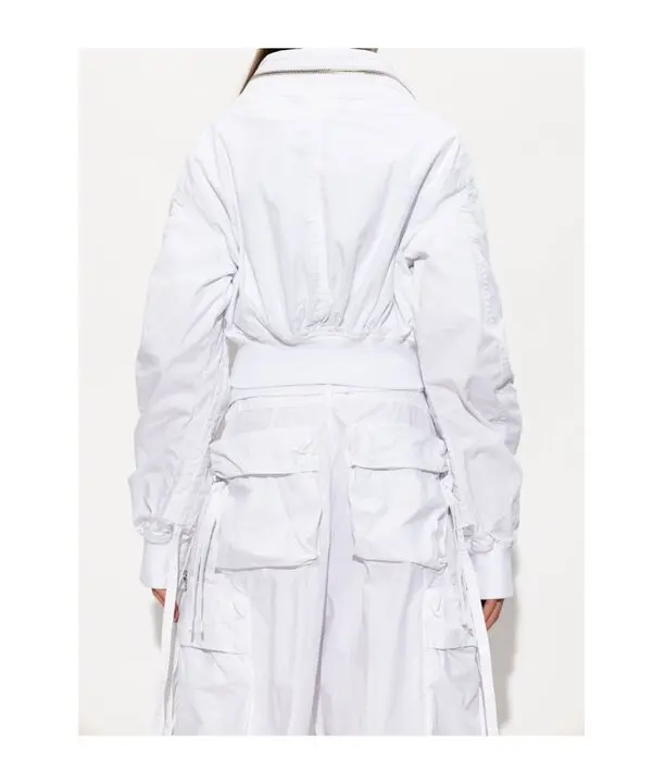 Dsquared2 Multi-pocket Zip Jacket - White