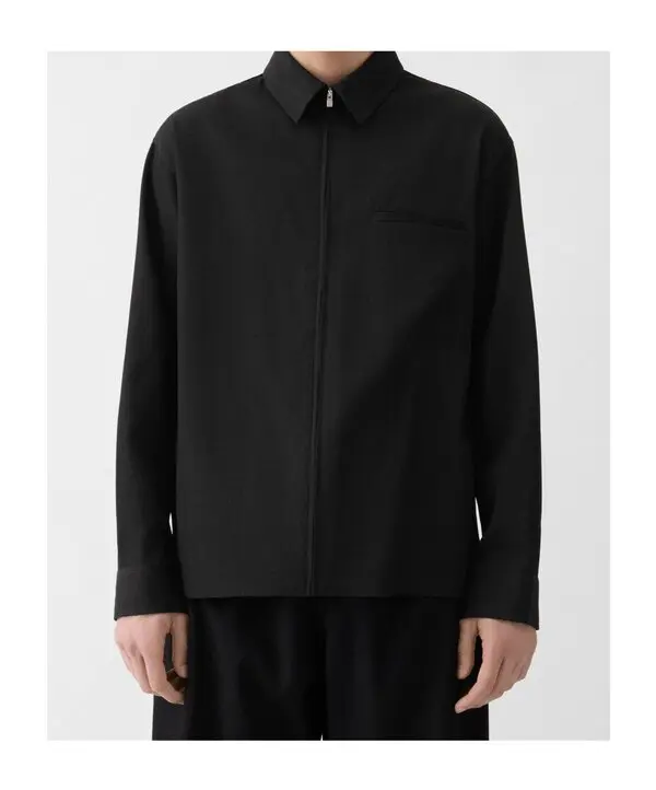 Jacquemus Mecano Zip Shirt - Black