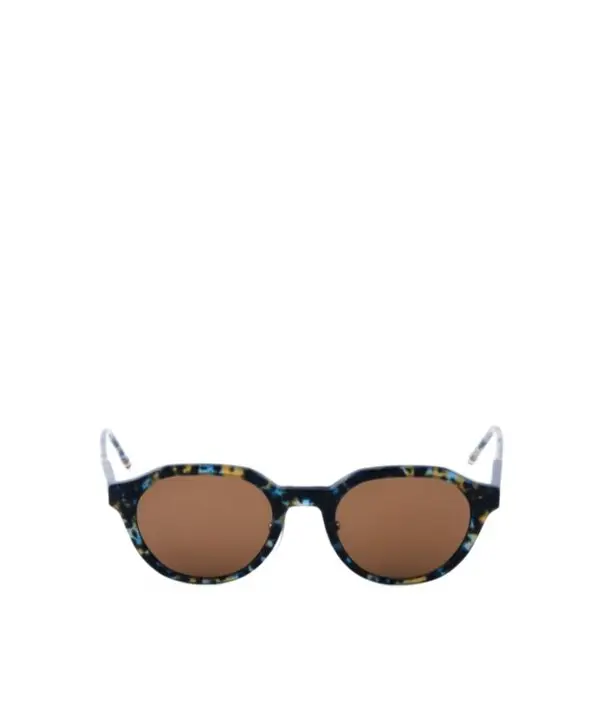 Thom Browne Geometric Frame Sunglasses