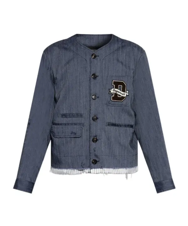 Dsquared2 Vintage Effect Patch Jacket