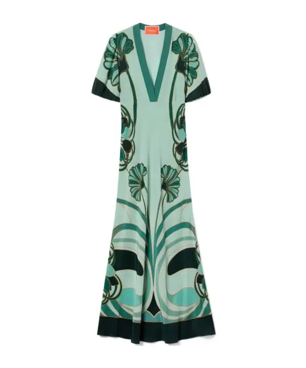 La DoubleJ Marlene Maxi Dress - Green