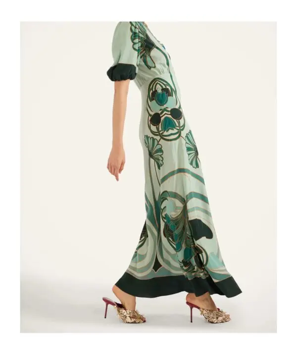 La DoubleJ Marlene Maxi Dress - Green