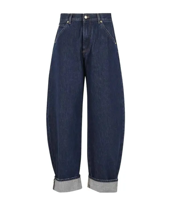 DARKPARK Barrel-leg Jeans - Blue