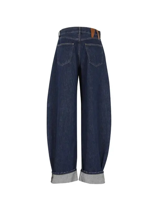 DARKPARK Barrel-leg Jeans - Blue