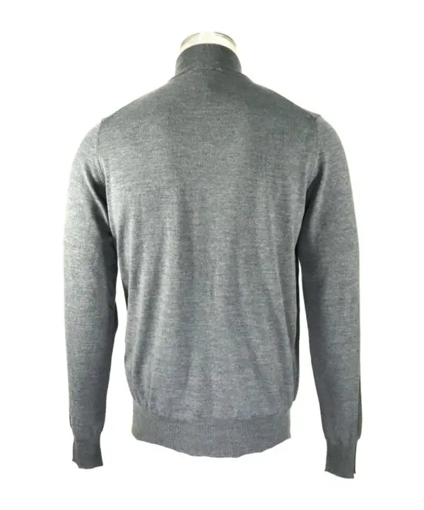EA7 Stand-neck Quarter-zip Sweater