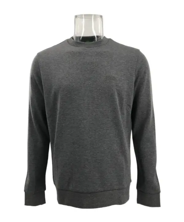 Hugo Boss Round Neck Long Sleeve Sweater - Black