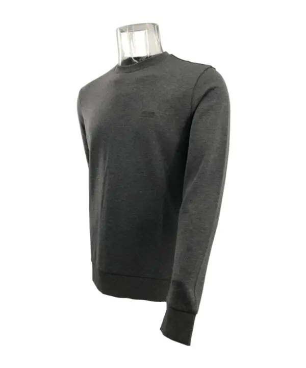 Hugo Boss Round Neck Long Sleeve Sweater - Black