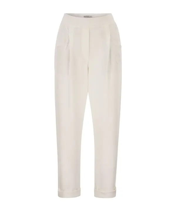 Brunello Cucinelli Tapered Turn-up Pants - No