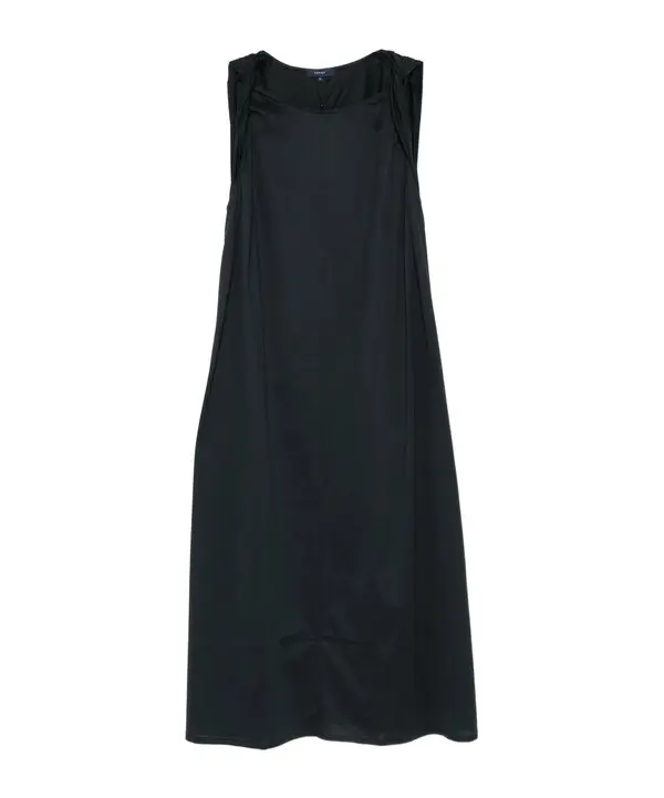 Soeur Sleeveless Dress With Flared Hem And Pleated Detail