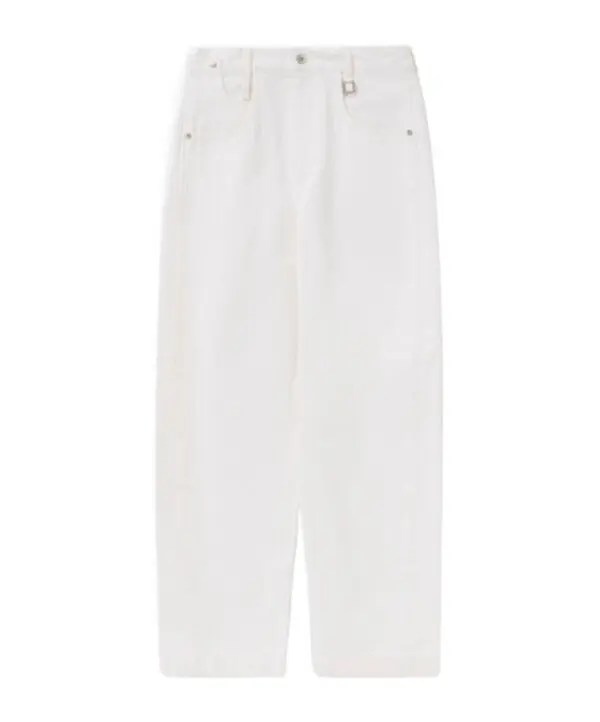 WOOYOUNGMI Logo Patch Panelled Trousers