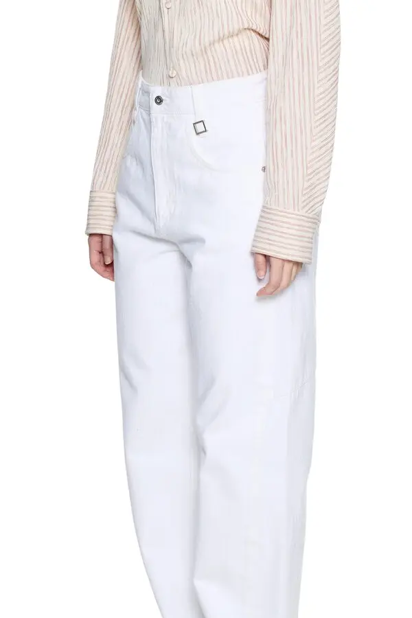 WOOYOUNGMI Logo Patch Panelled Trousers