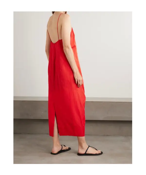 ST. AGNI Sleeveless V-neck Dress