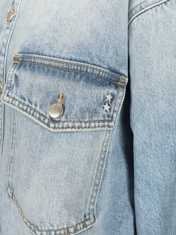 ICON DENIM LOS ANGELES Oversize Denim Shirt